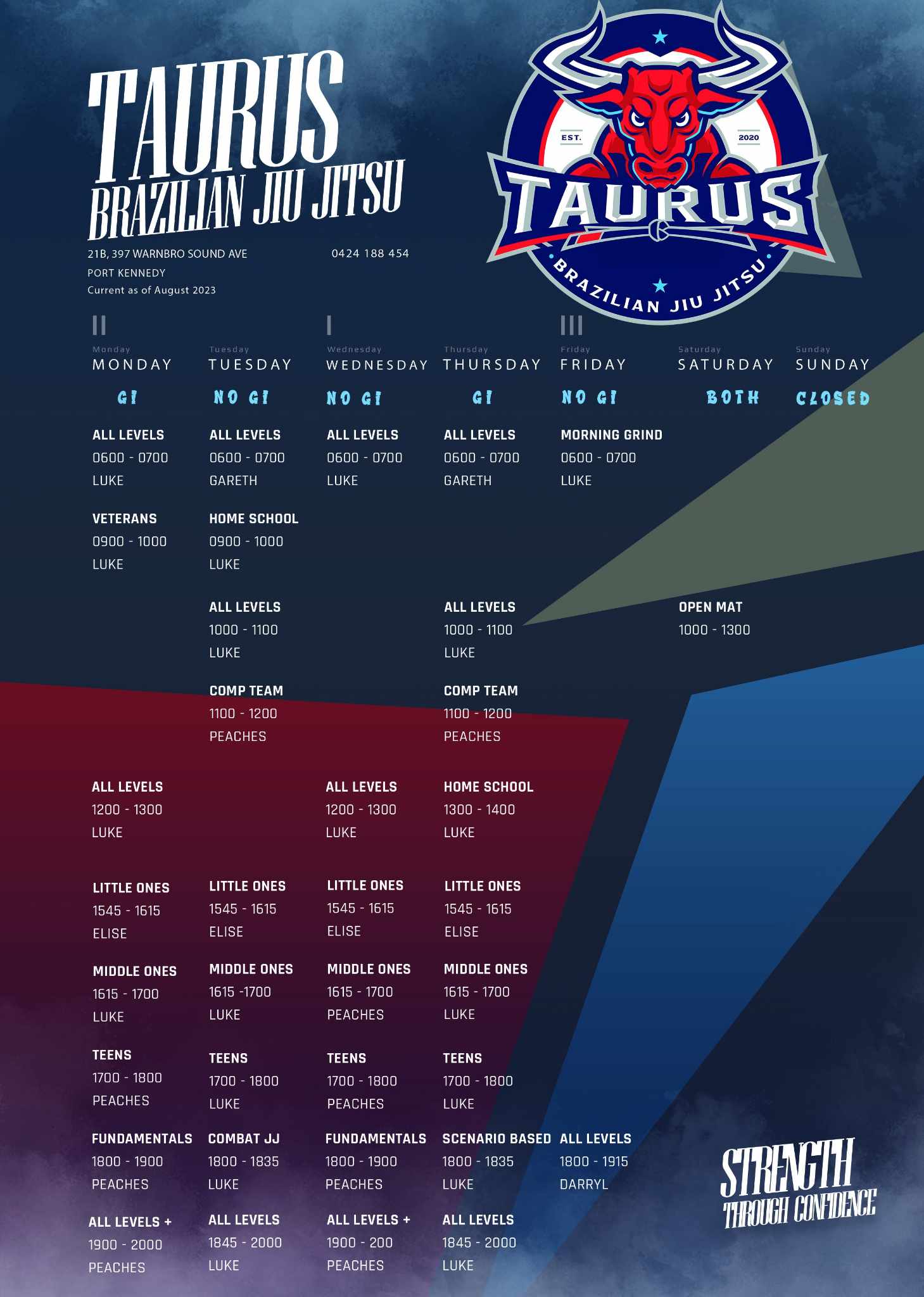 About us - Taurus Brazilian Jiu Jitsu